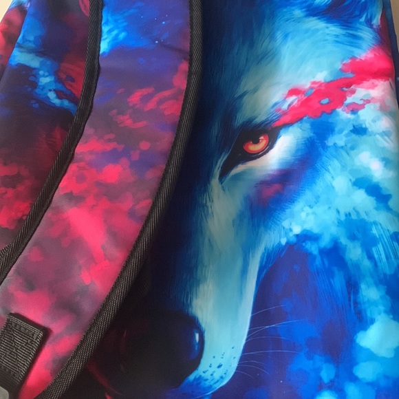 Bags | New Galaxy Wolf Universe Lightweight Backpack | Poshmark